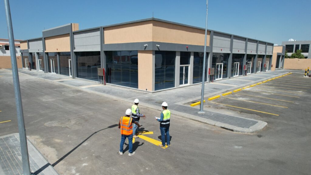 Laam 2 Strip Mall Project - First Basics Constructing